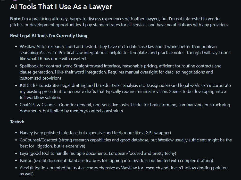 The Best AI for Lawyers is Now Free - by Devansh