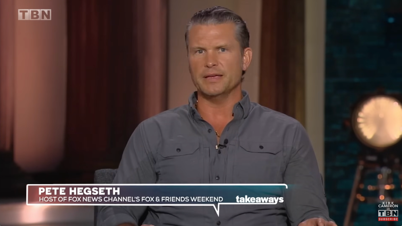 Pete Hegseth's "Deus Vult" tattoo requires a better explanation