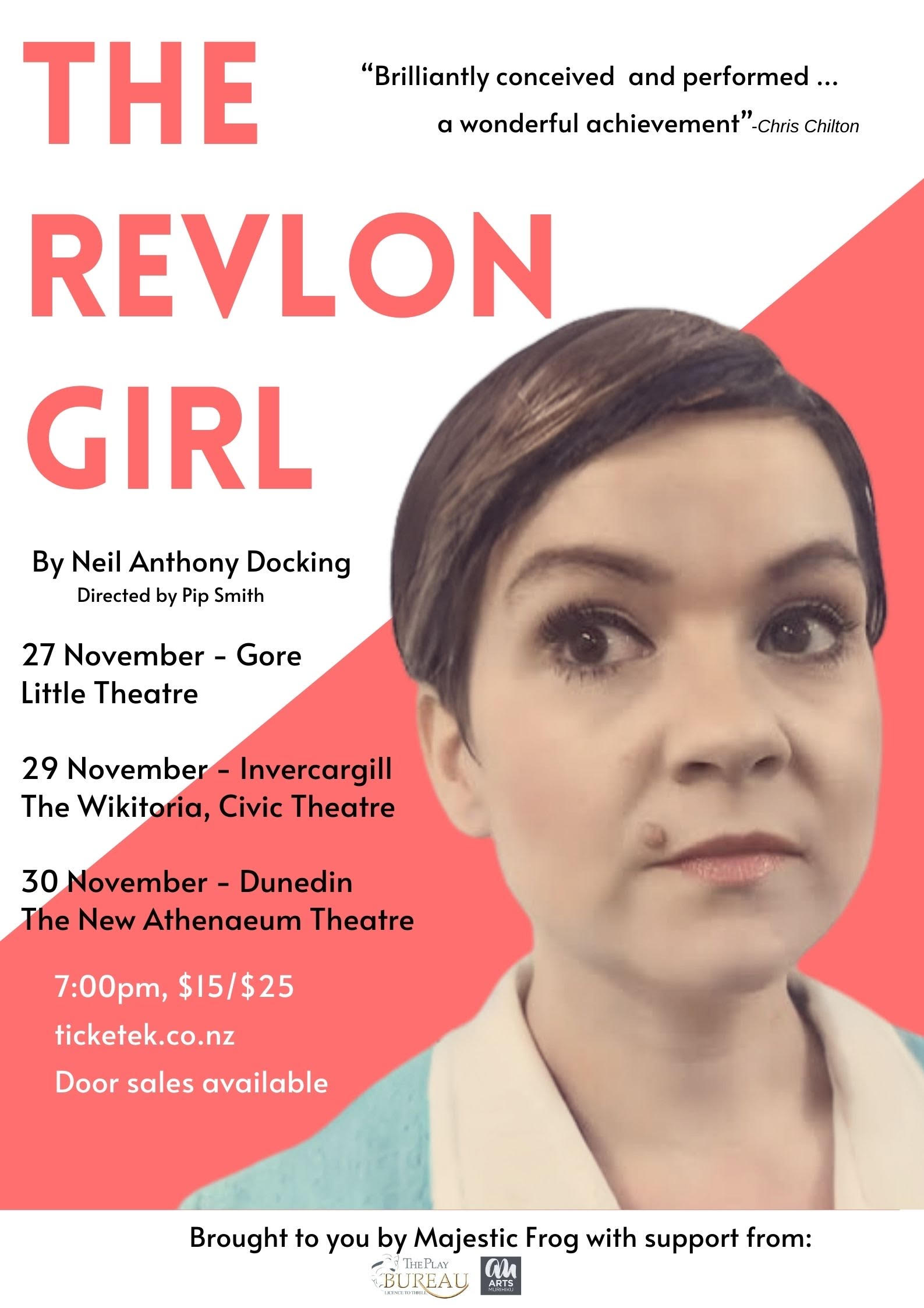 The Revlon Girl: Cast returns to put on 'emotional play'