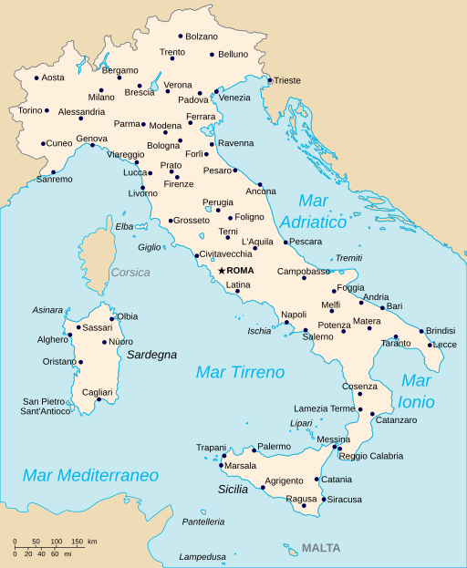 Italian Regions, Provinces, and Municipalities