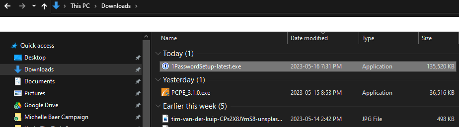 Downloading and Using The 1Password Desktop App