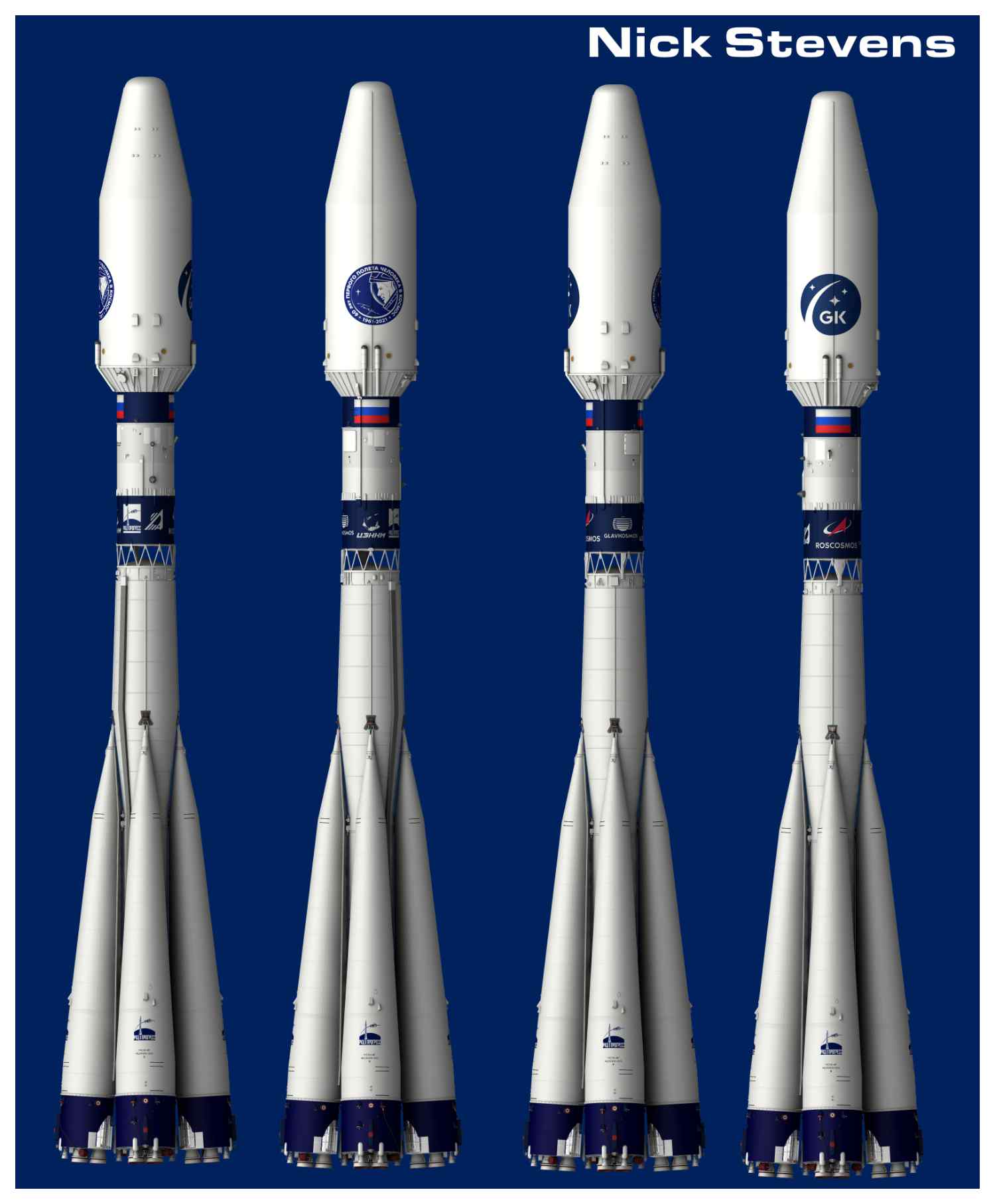 Vostok 1, Rare and new images - by Nick Stevens Graphics