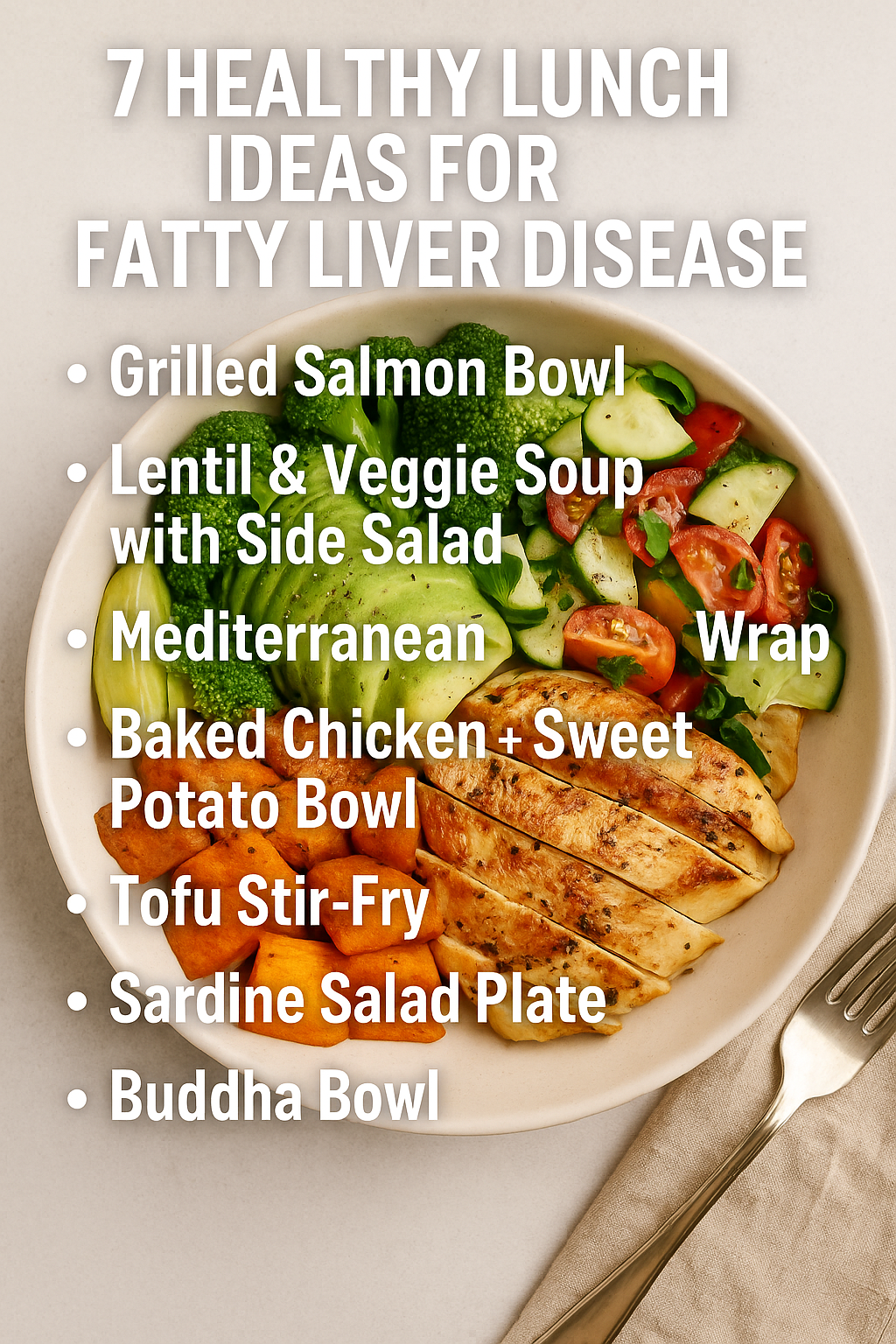 Healthy Lunch Ideas for Fatty Liver Disease (MASLD)