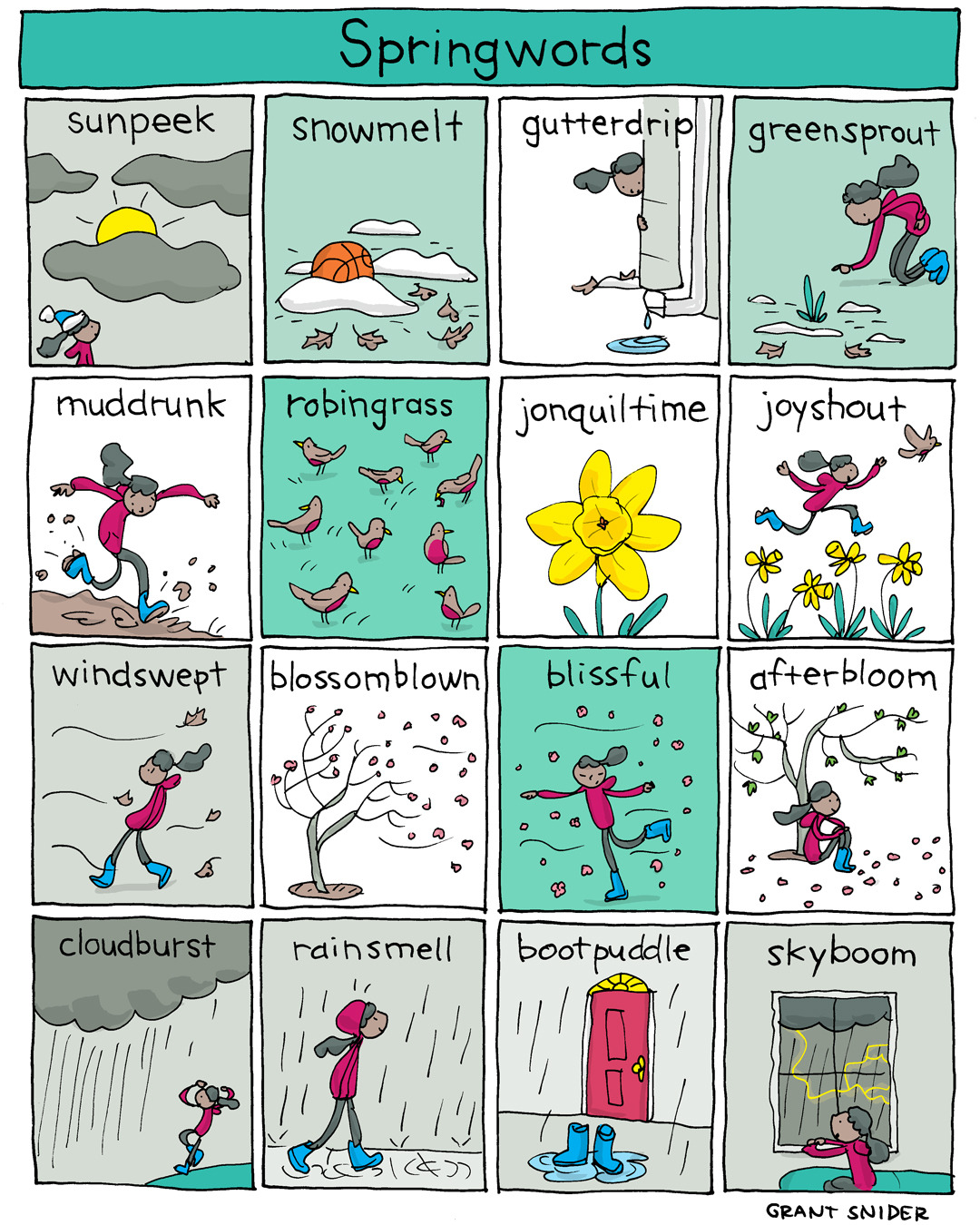 An Intro To Poetry Comics By Grant Snider An Intro To Poetry Comics By Grant Snider