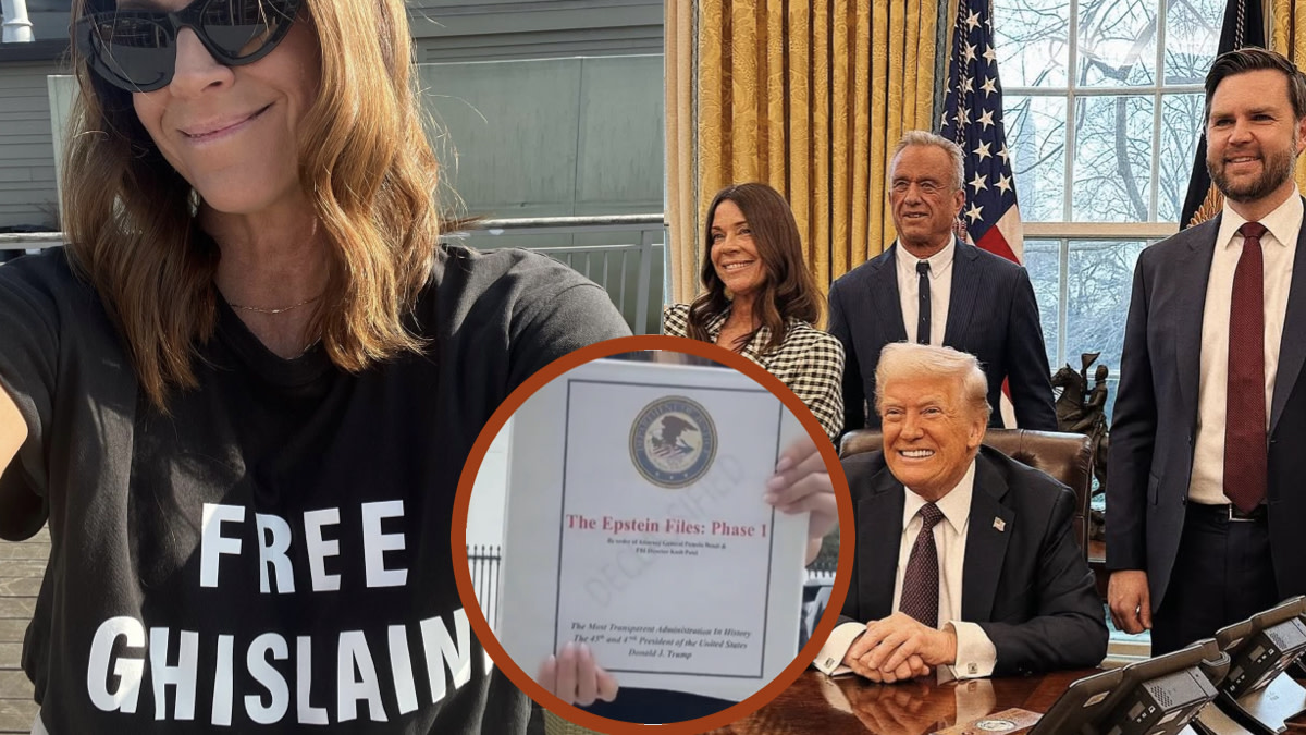 Confirmed: White House Gave Epstein Binder to Supporter Who Wore 'Free ...