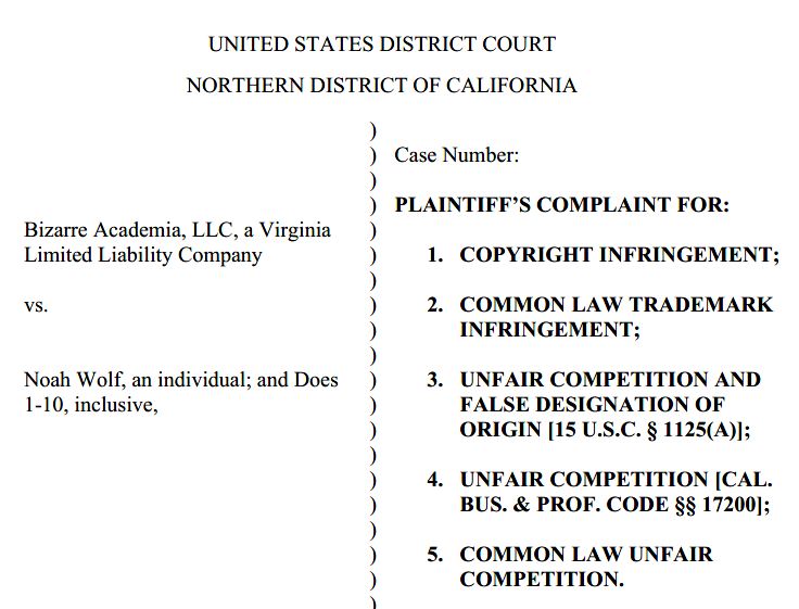 There’s a new copyright infringement lawsuit involving one of the top ...