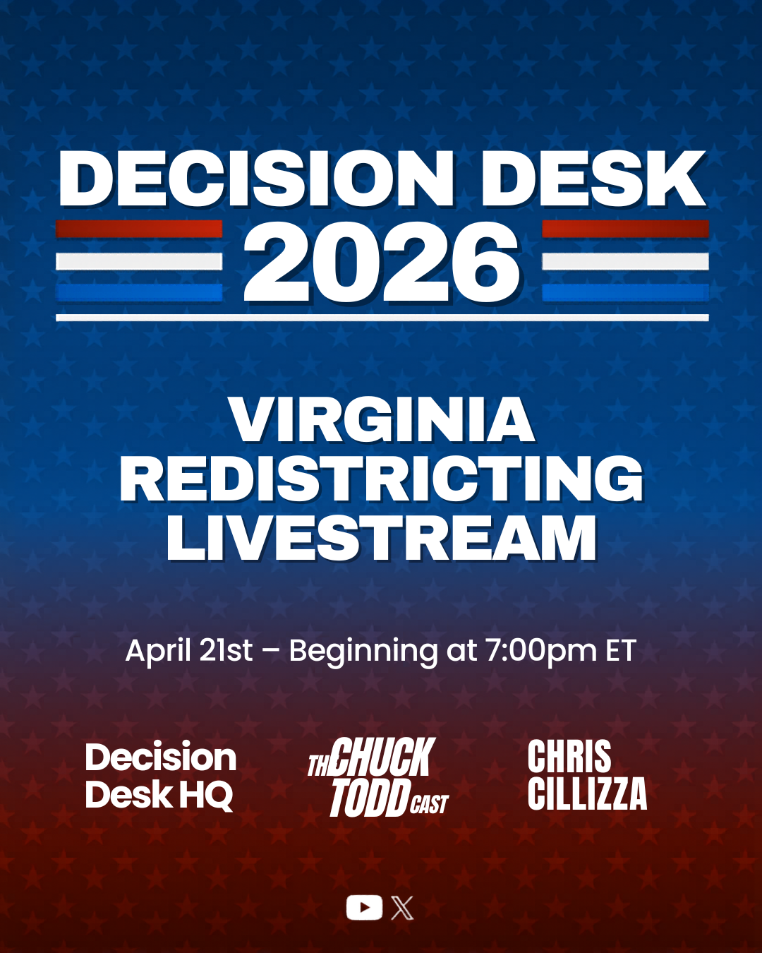 Virginia Redistricting Vote Livestream!