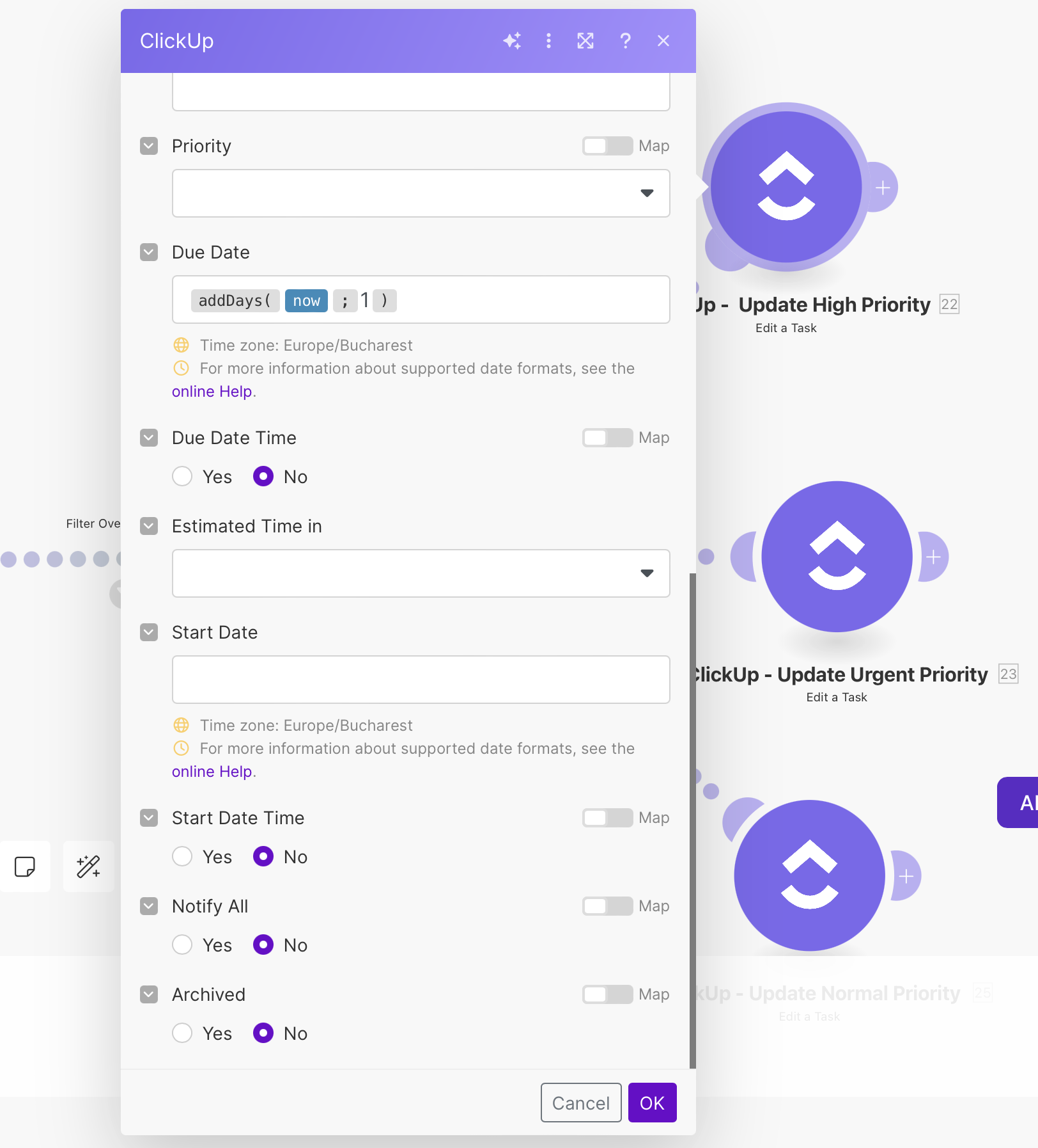Let's Build Together - How to automatically update a Due Date in ClickUp