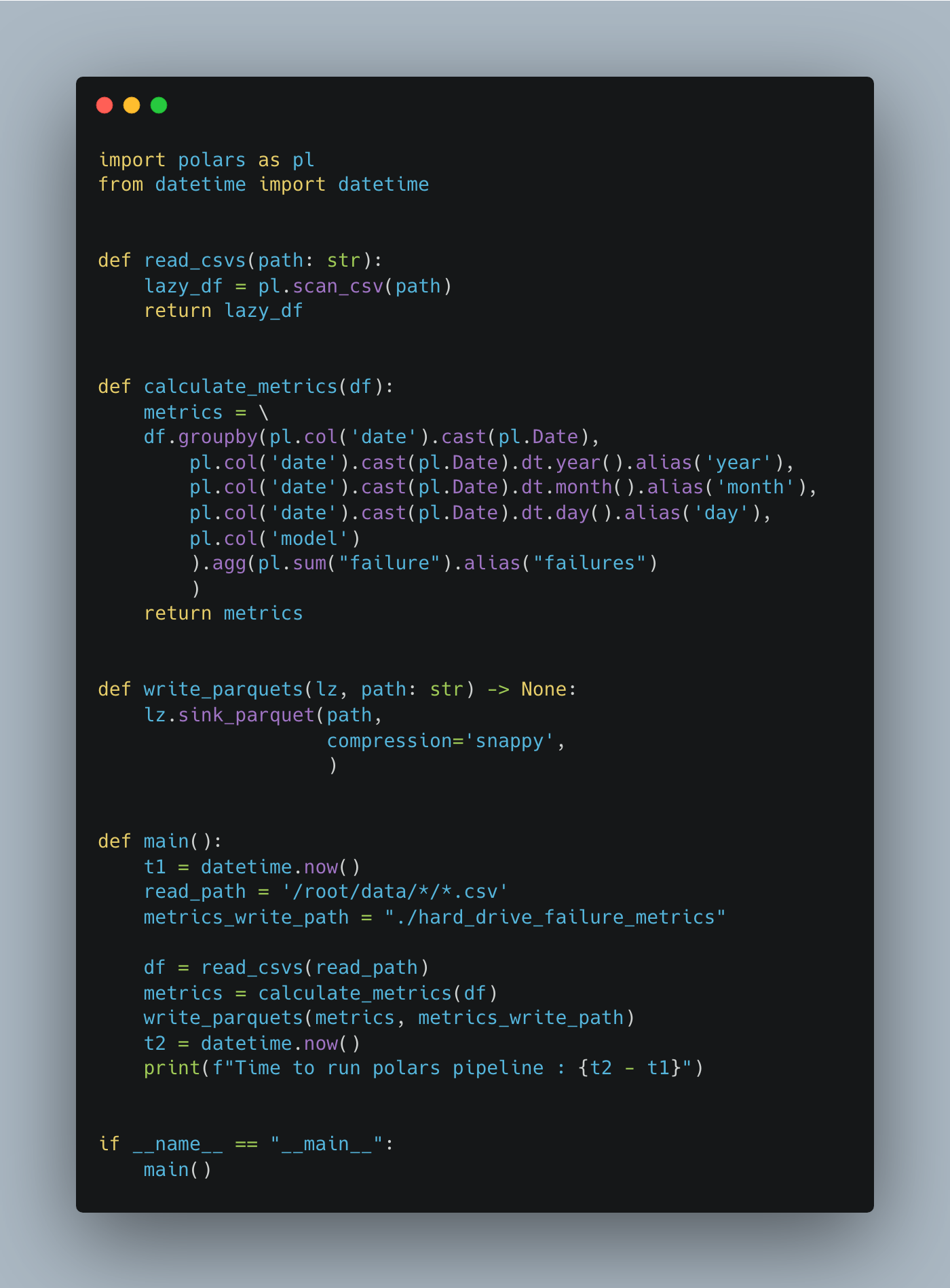Spark vs Polars. Real-life Test Case. - by Daniel Beach
