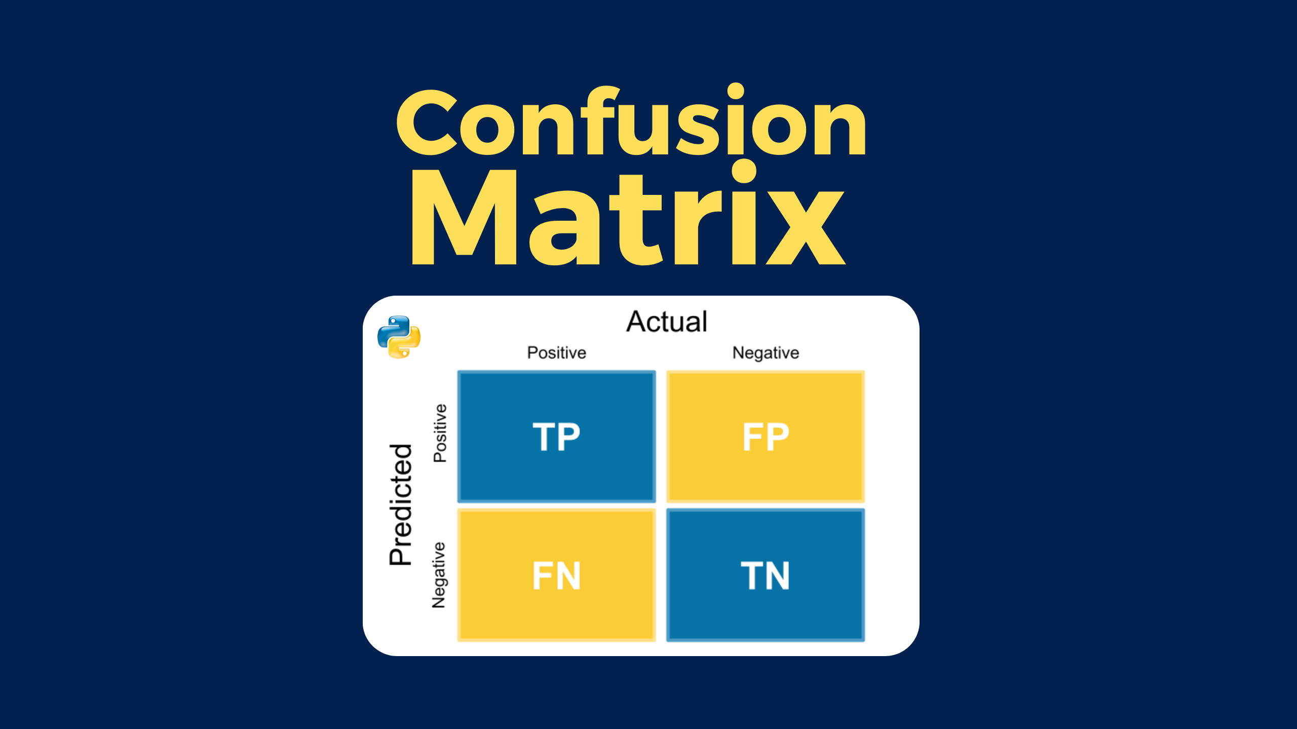 Confusion Matrix Explained In Details - by Ramakrushna