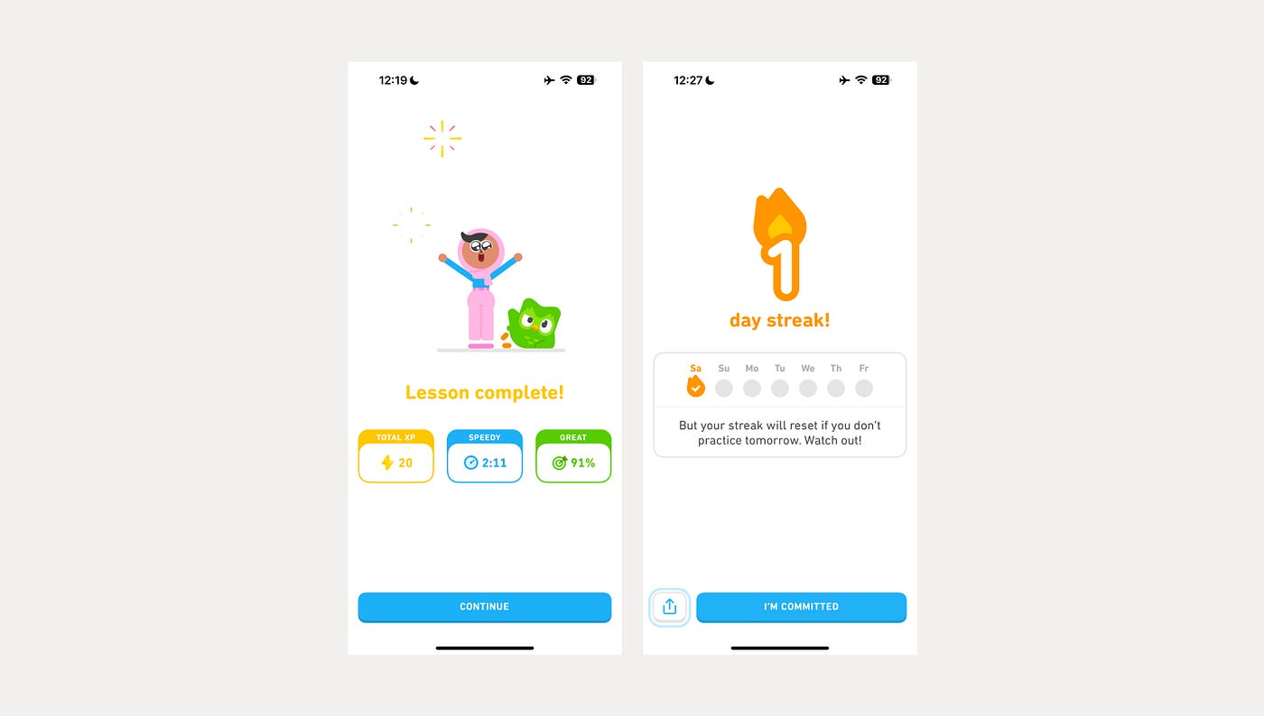 Duolingo: analyzing all engagement and retention techniques