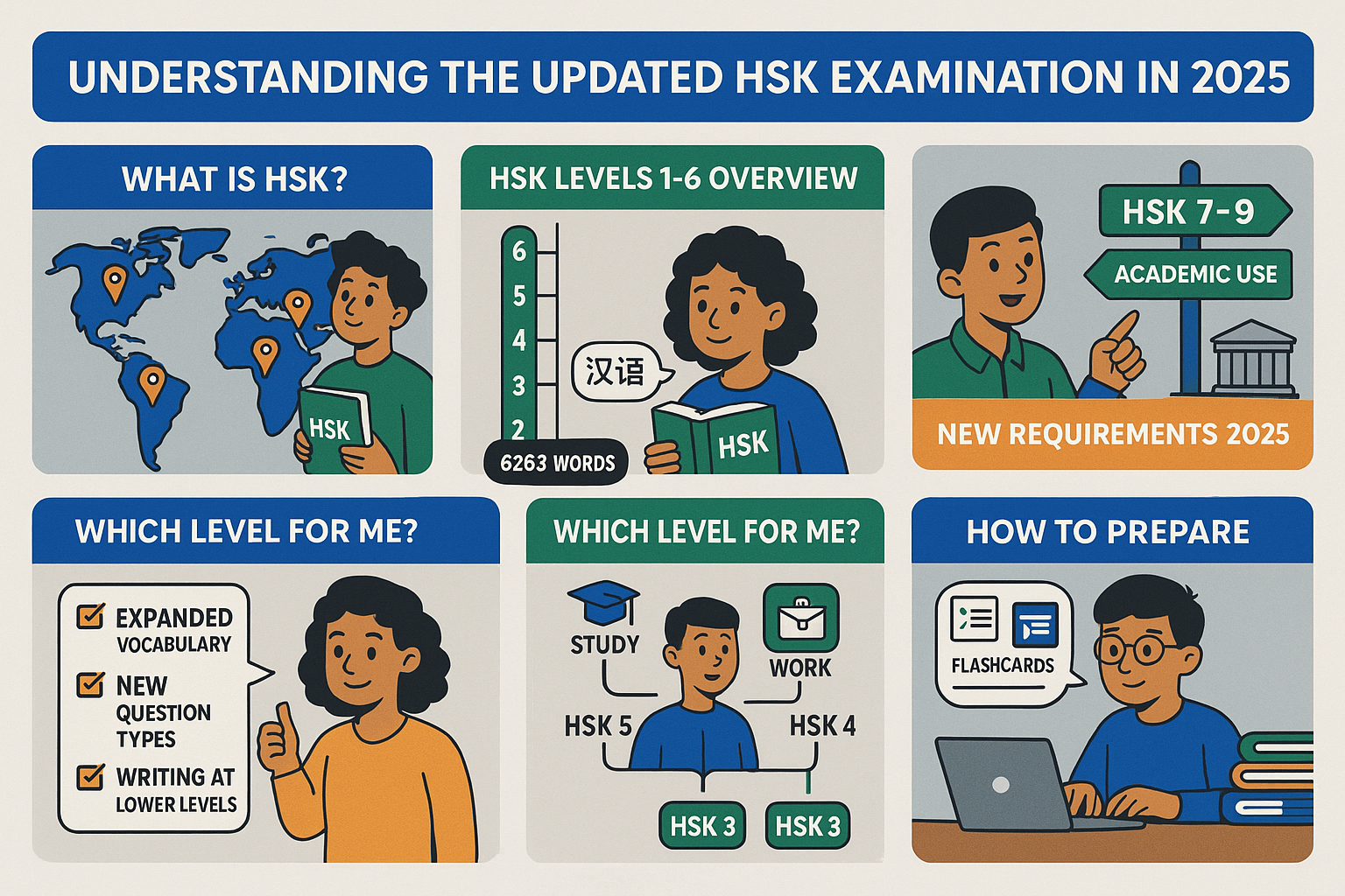 HSK Examination 2025: Your Complete Guide to All 6 Levels (Updated ...