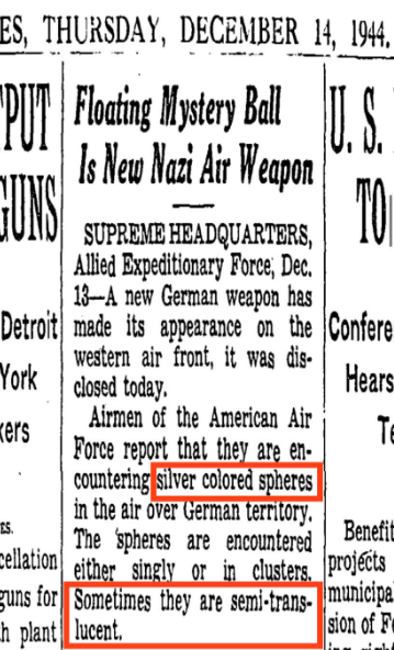 U.S. Air Force Releases New UAP Video Depicting Metallic-Looking Sphere