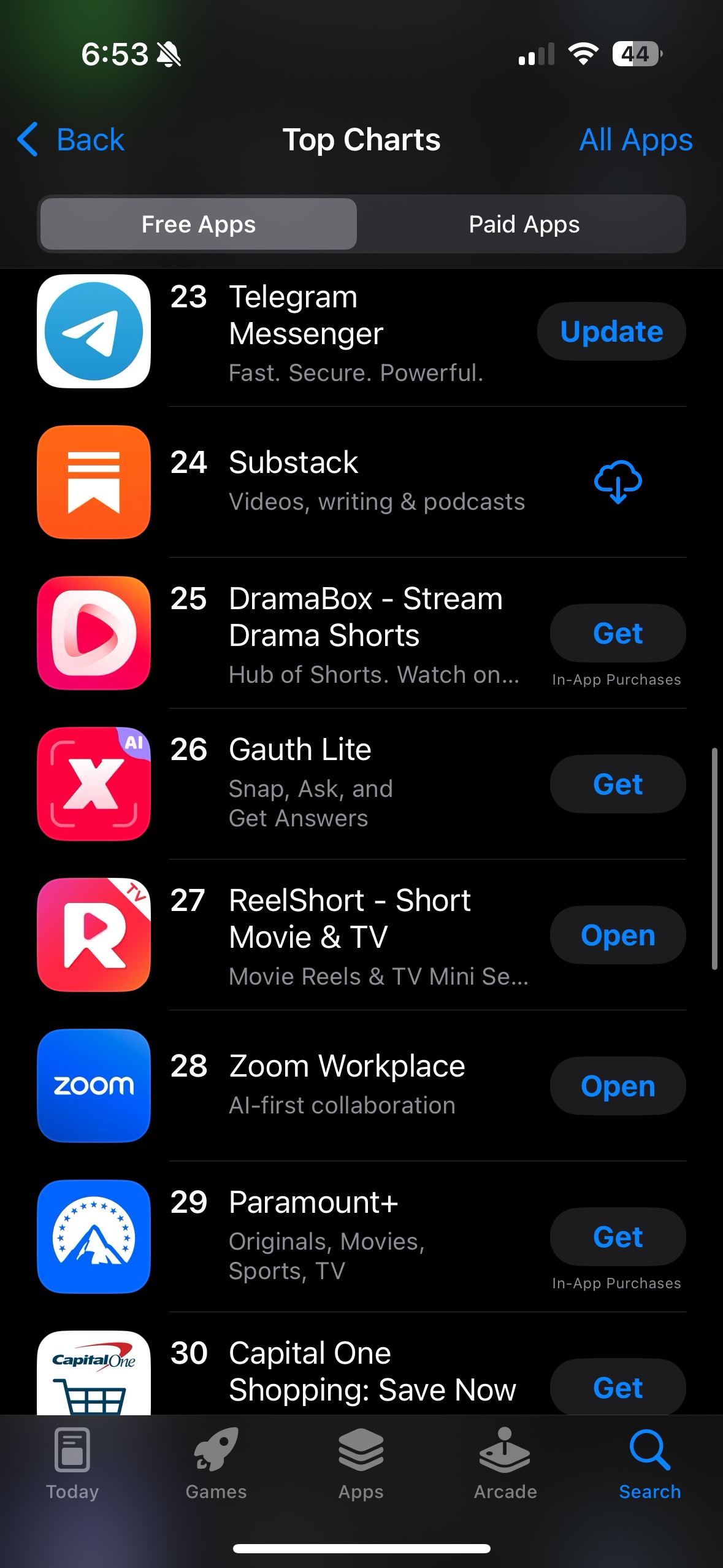 Hamish McKenzie on Substack: "Substack is back at #1 in the App Store in the News category for ...