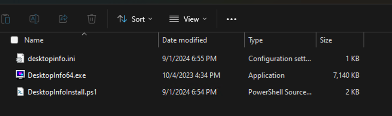 Deploying DesktopInfo using Microsoft Intune (Modern BGInfo)