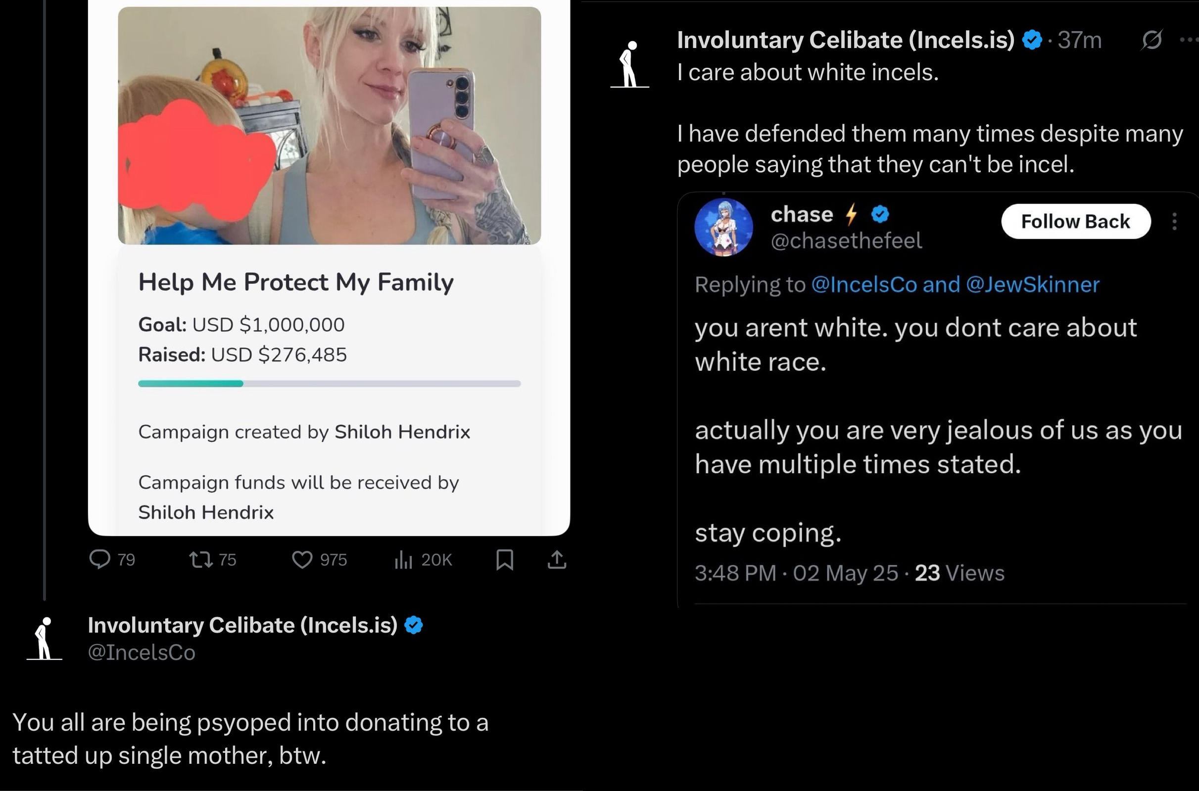 DeepLeftAnalysis🔸 on Substack: "The most odious form of incel is the ...