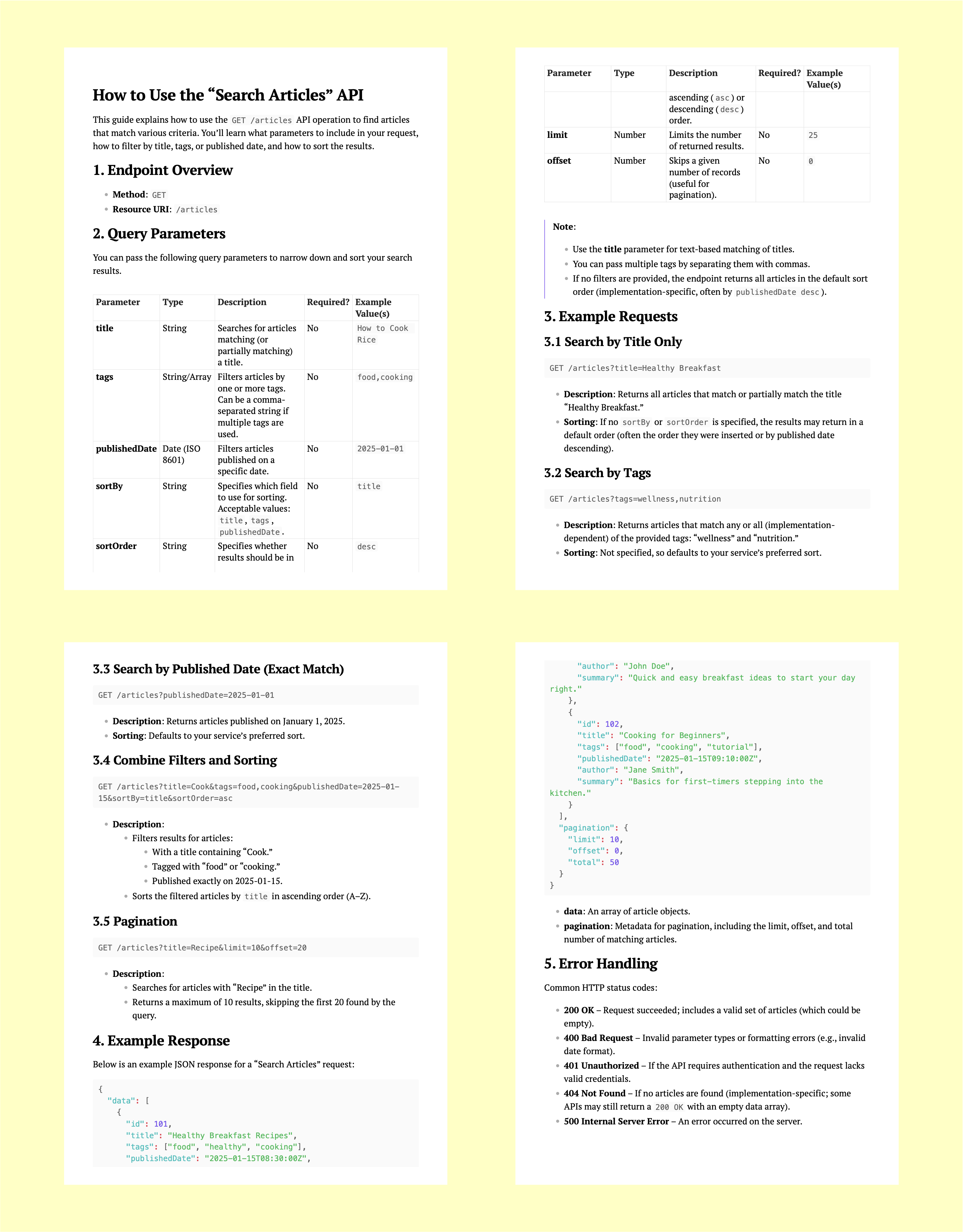Documentation-driven API Design - by Bruno Pedro