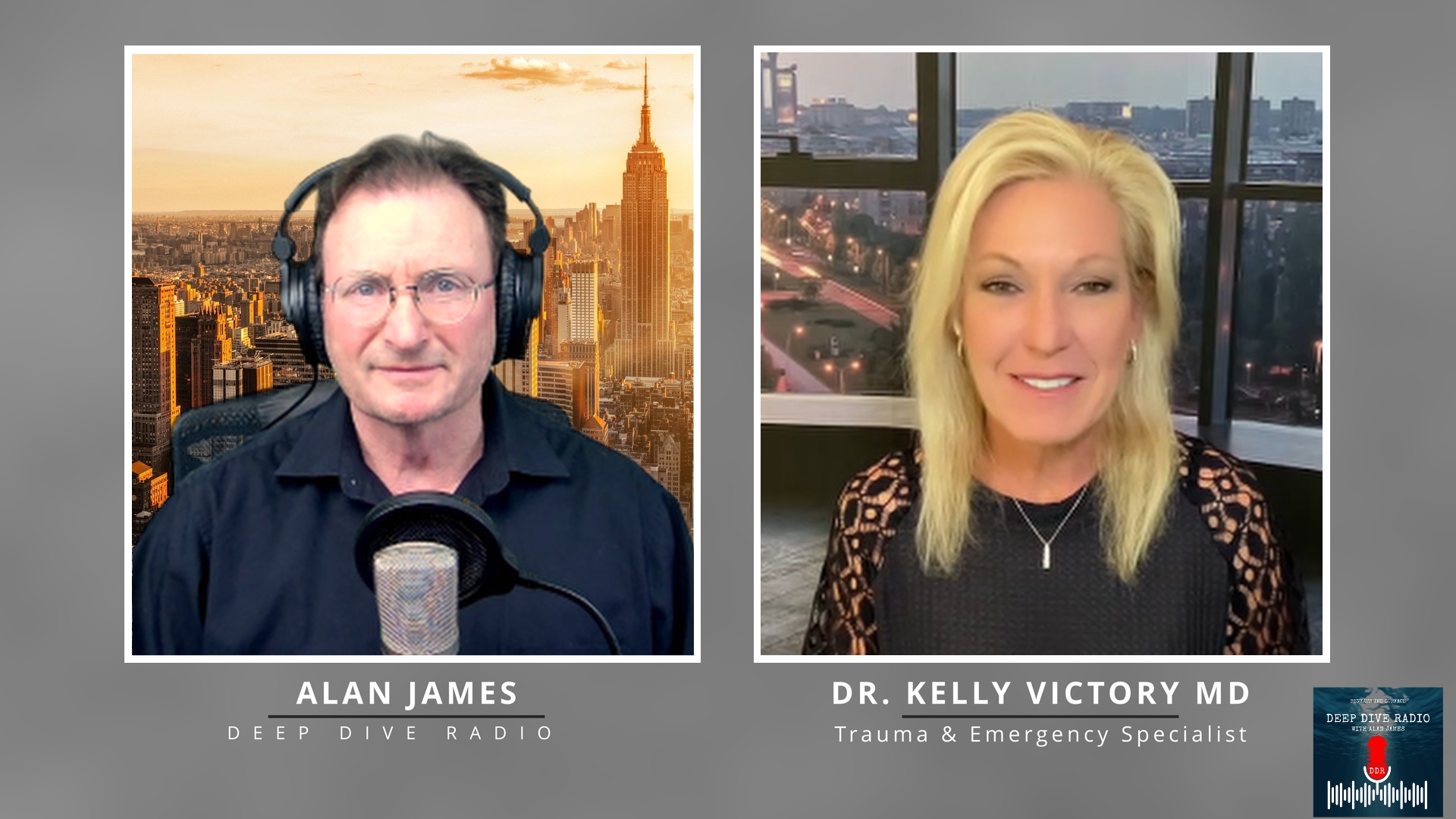 Dr. Kelly Victory Interview - by Alan James