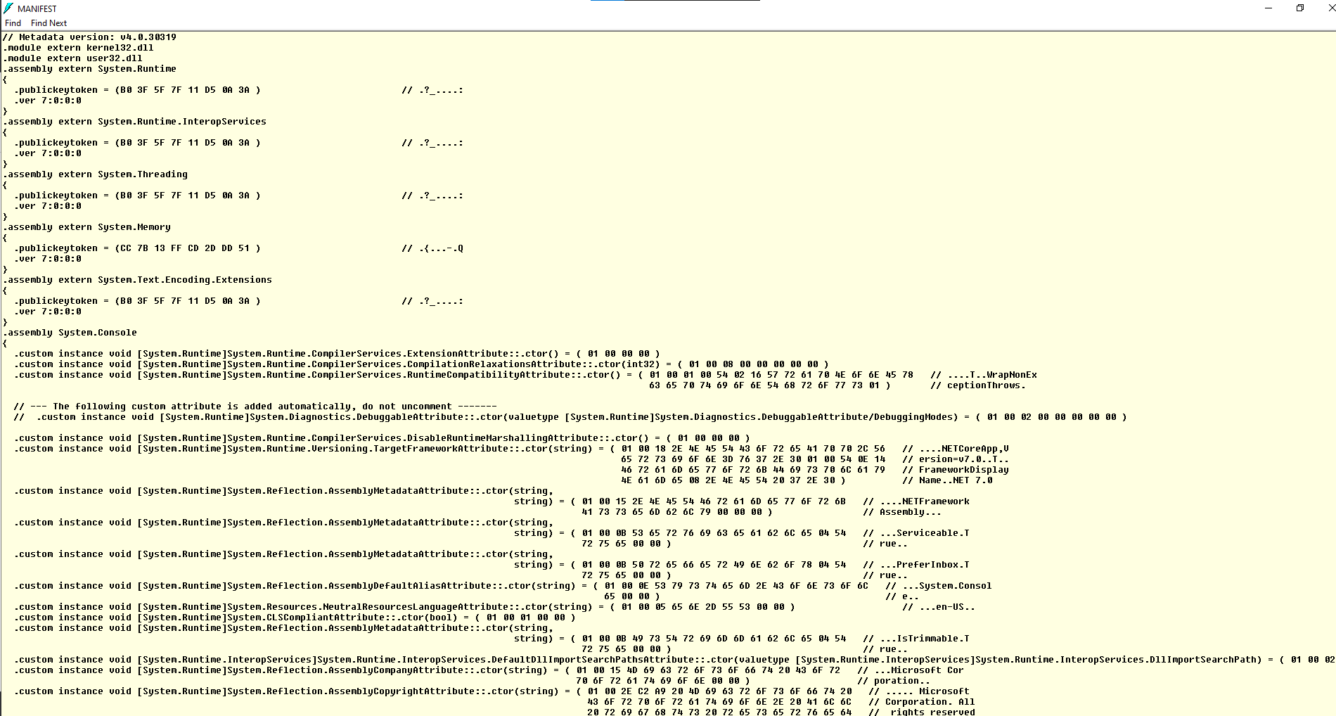 What is Assembly's Manifest? - by Mihailo Joksimovic