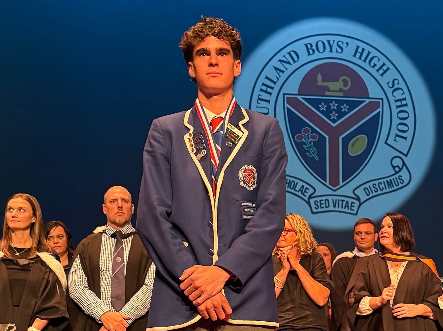 School dux, world sporting final; The definition of overachiever