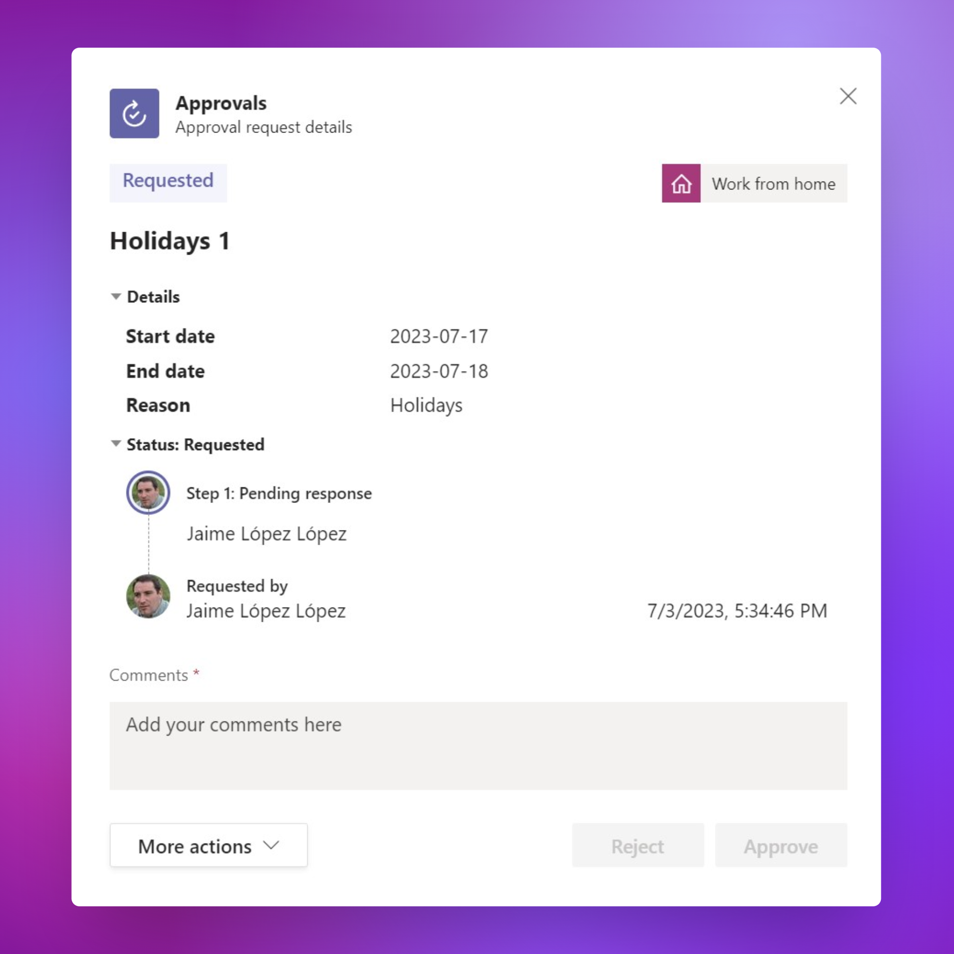 Case Study for unveiling the Benefits of Approvals in Microsoft Teams