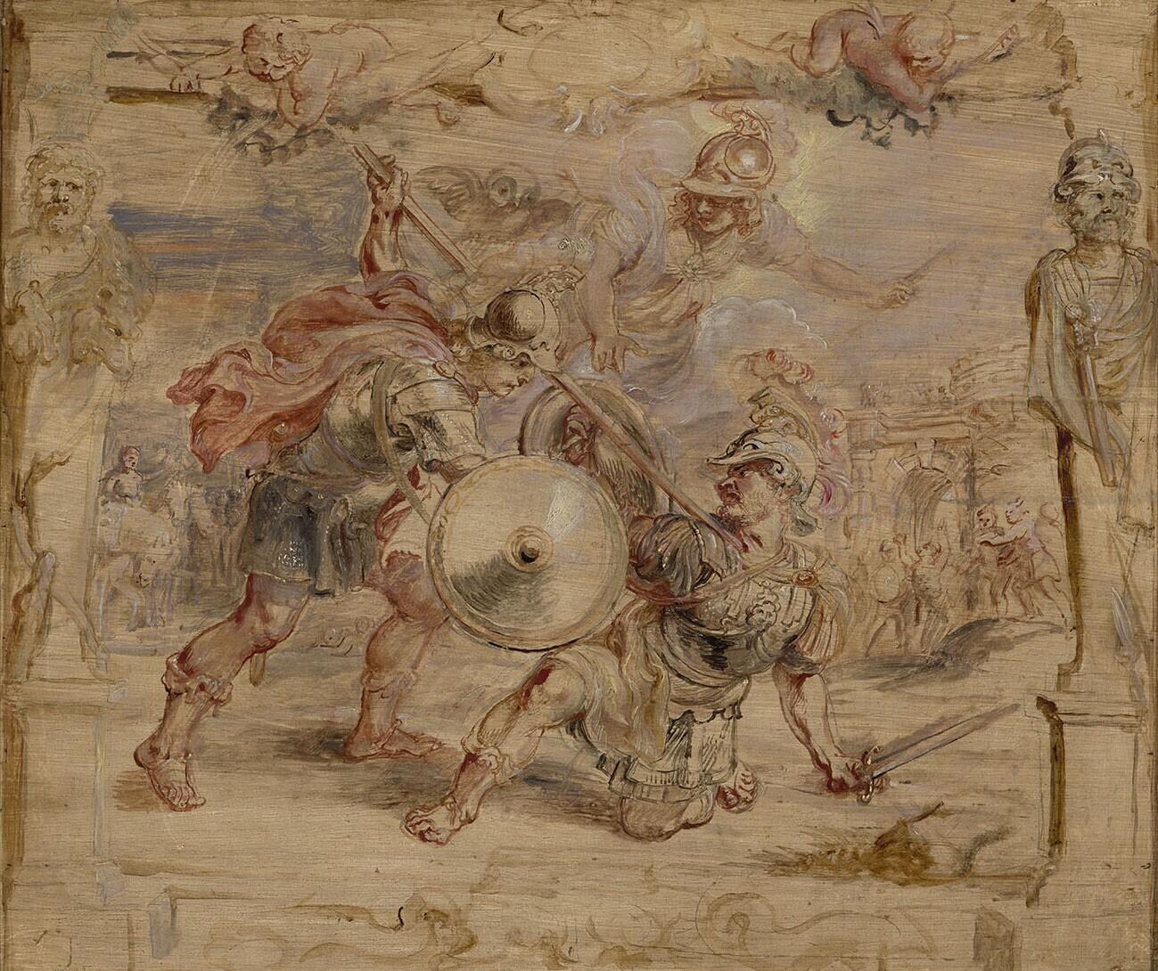 The Death of Hector - by Matthew Long