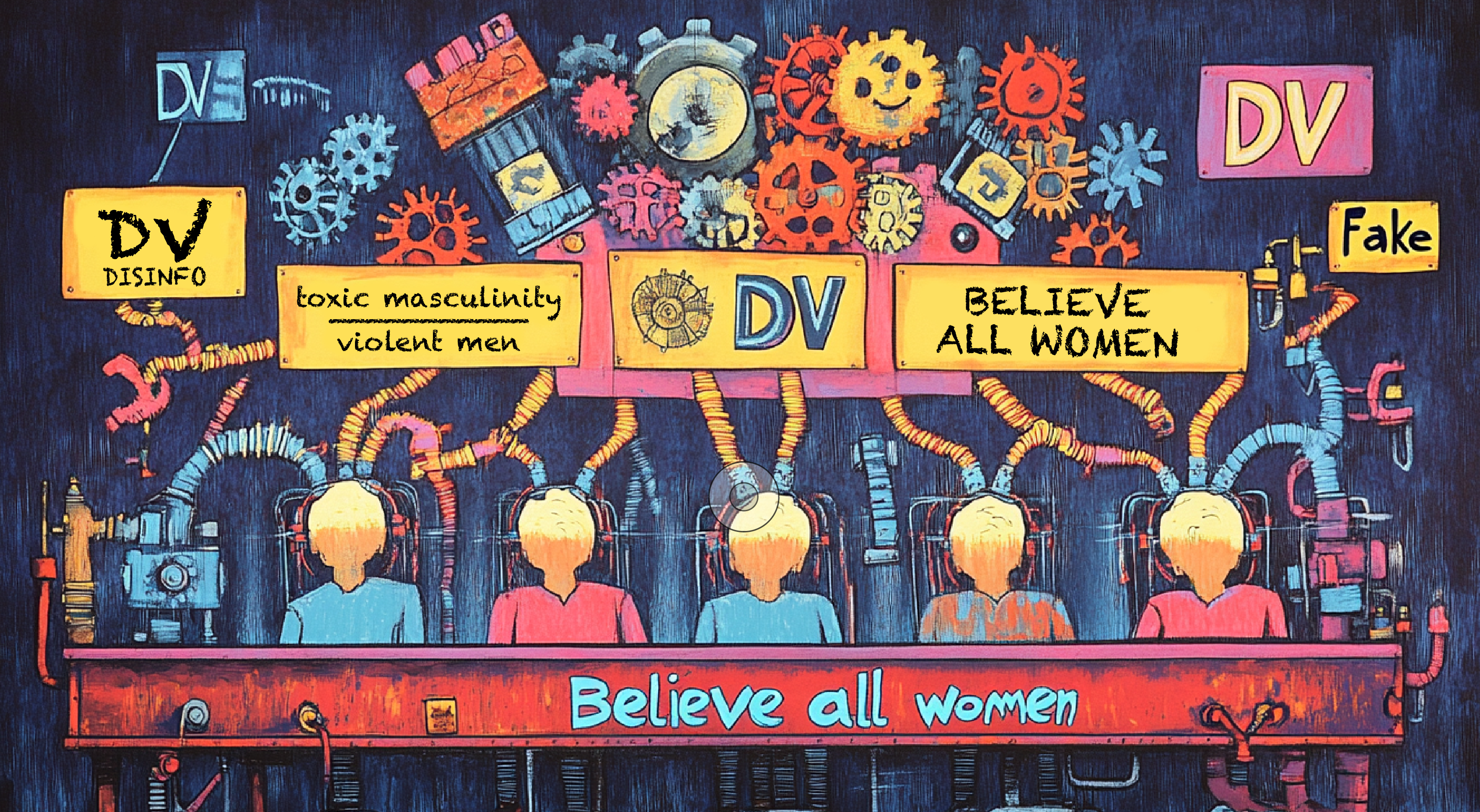 Damaging feminist disinformation - Men's Rights Agency