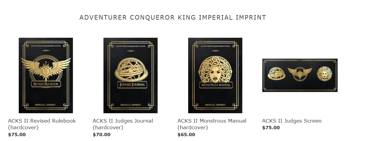 ACKS II is Now Available - by Alexander Macris