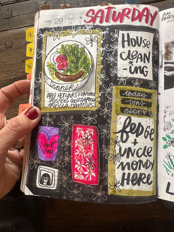 Hobonichi Daily Pages 2024 - by Tracy Benjamin