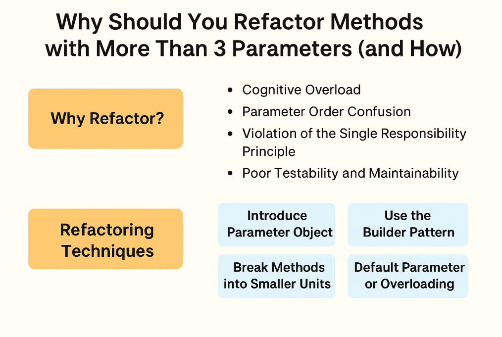 Why You Should Refactor Methods with More Than 3 Parameters (and How to ...