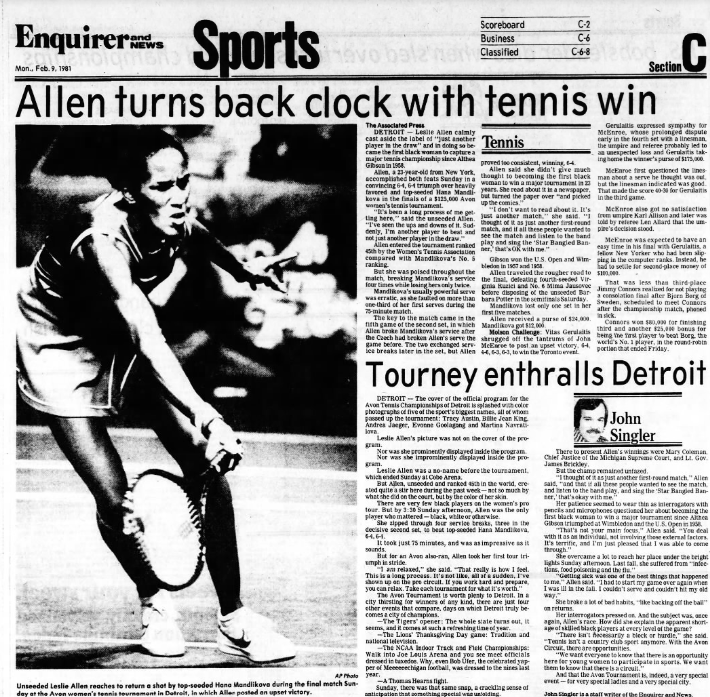 After Althea Gibson: The History of Black Women in Tennis Speaking Out