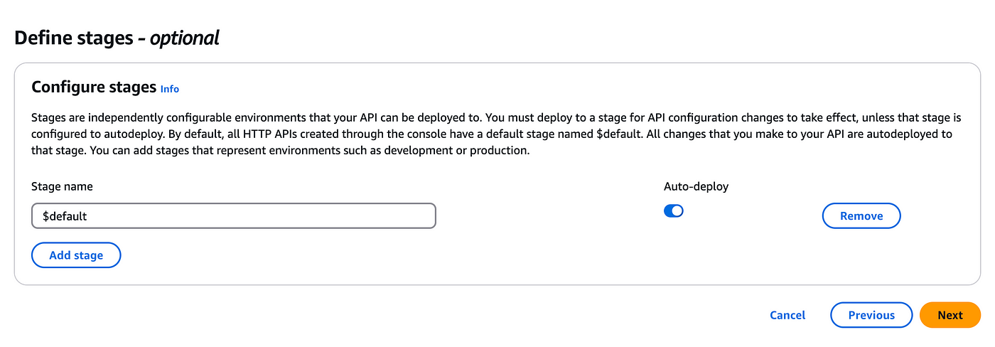 How To Create An HTTP API In AWS API Gateway