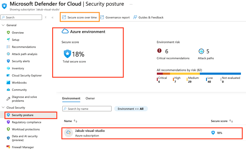 Defender For Cloud - under the hood: Secure Score Deep Dive