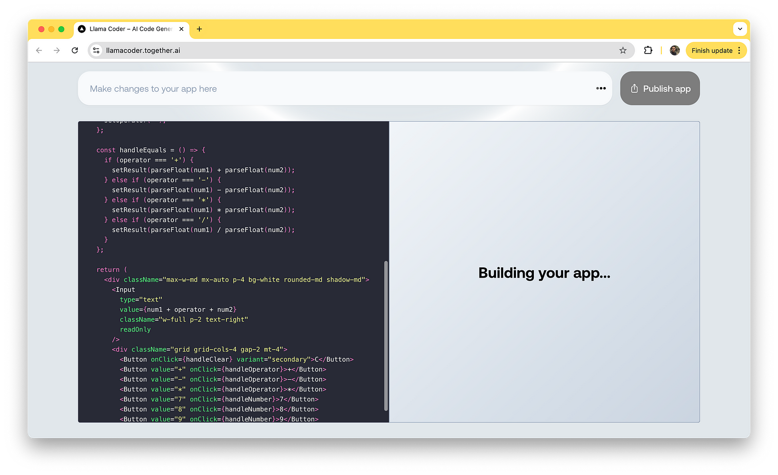 Llamacoder Is A New Open Source Ai Programming Assistant Powered By