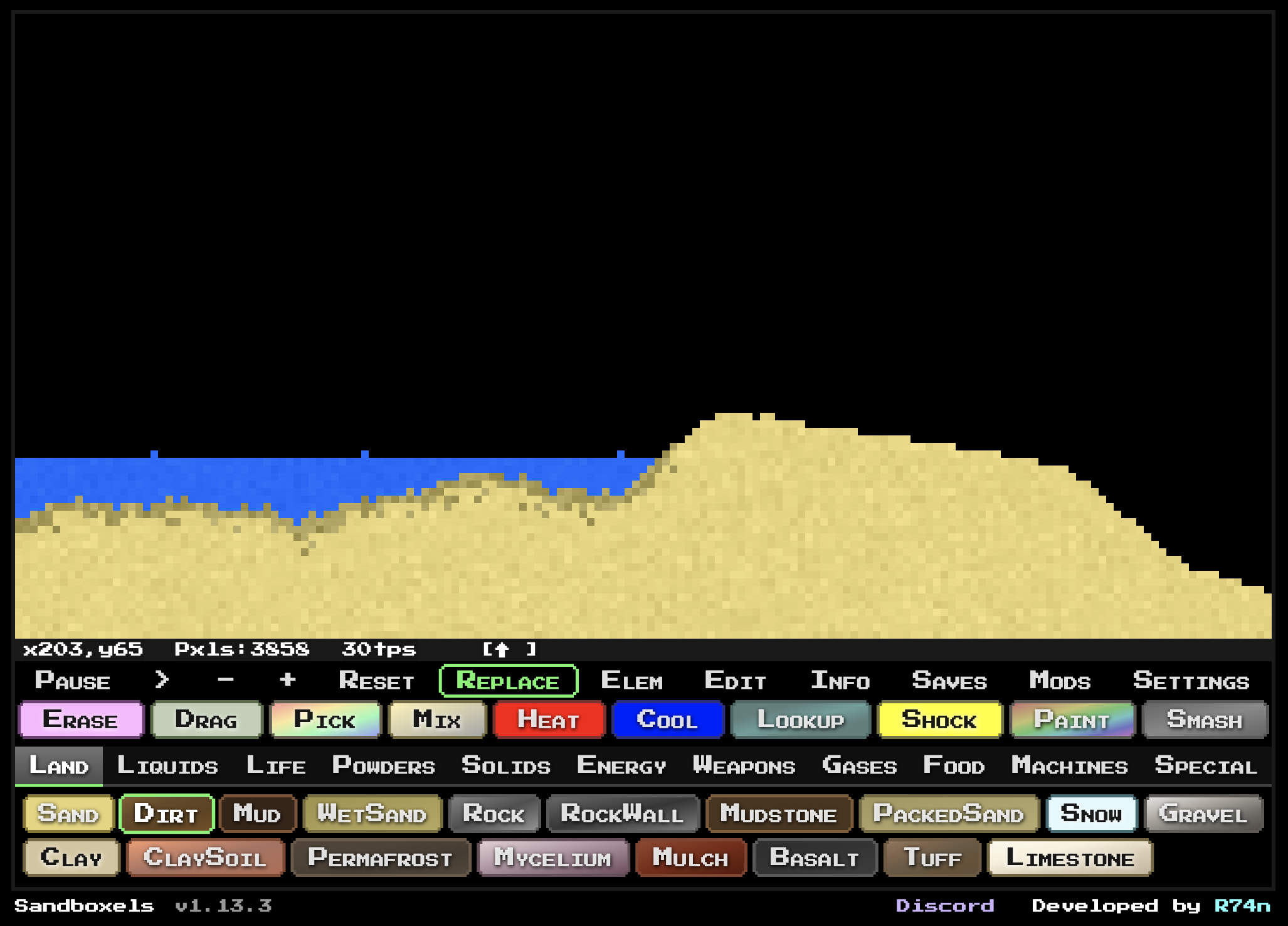 Sandboxels on Neal.fun - A New Home - R74n Newsletter