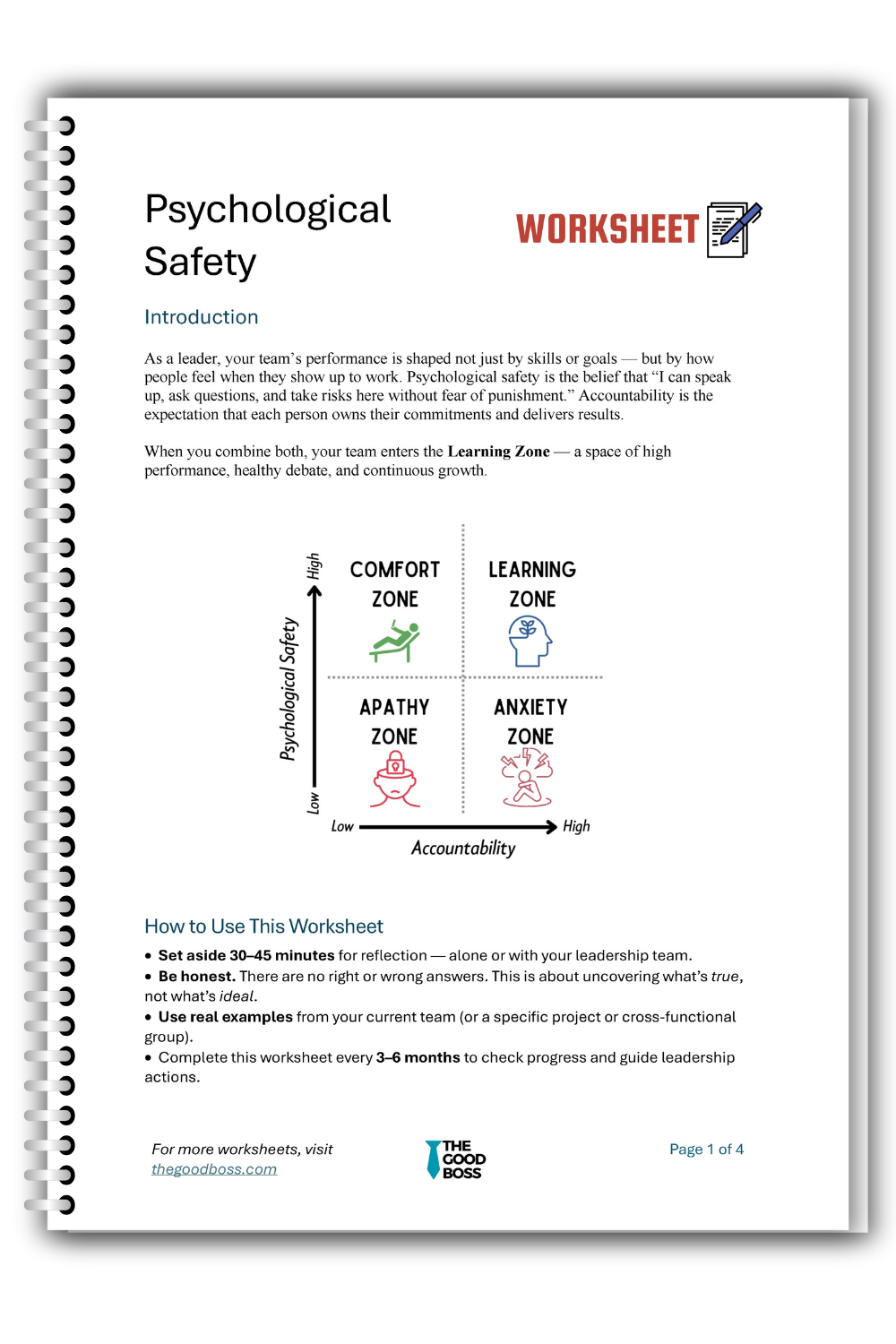 The Four Zones of Psychological Safety: Where Does Your Team Sit?