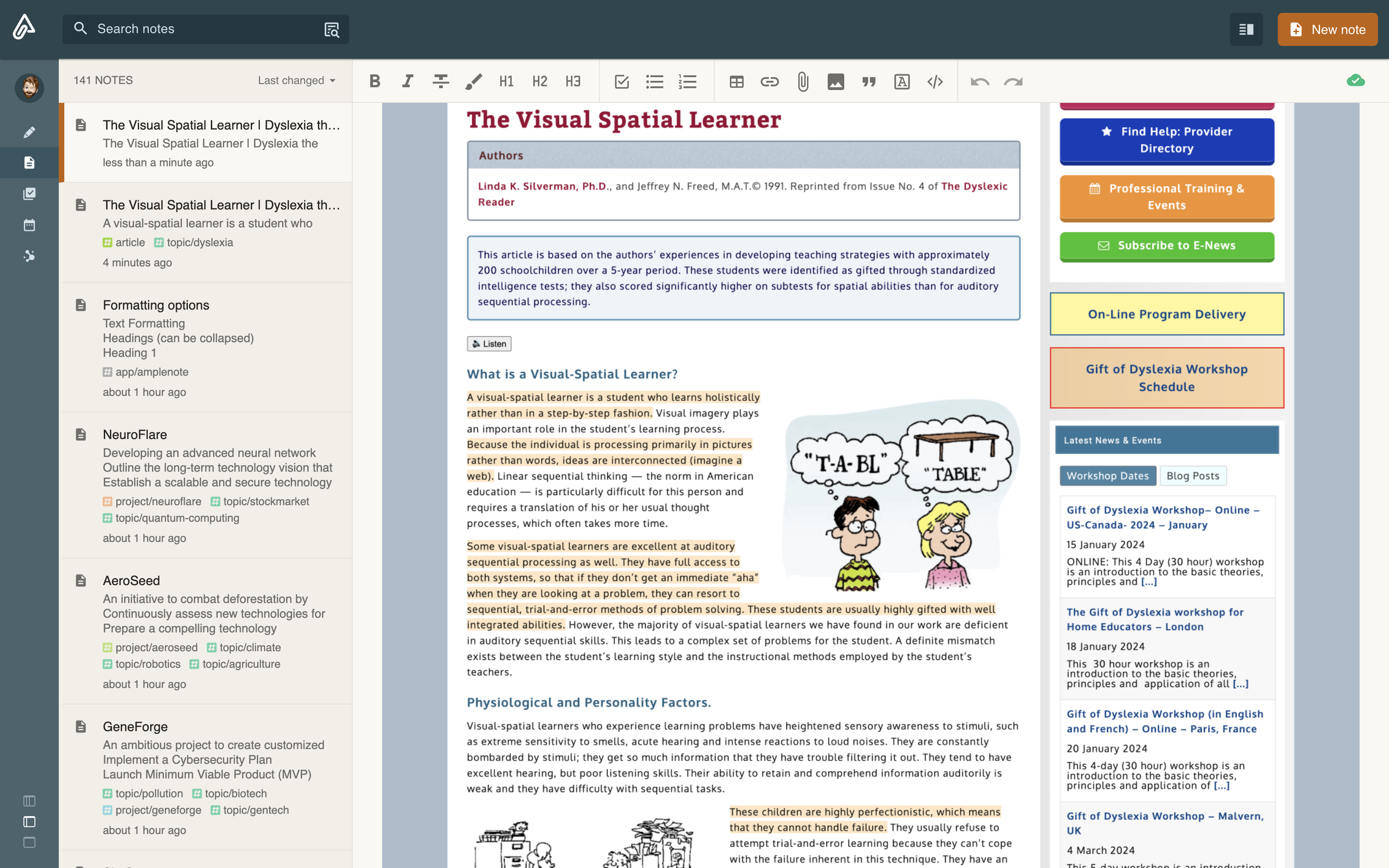 Unleashing the Mind: Amplenote - by Alexander Rink