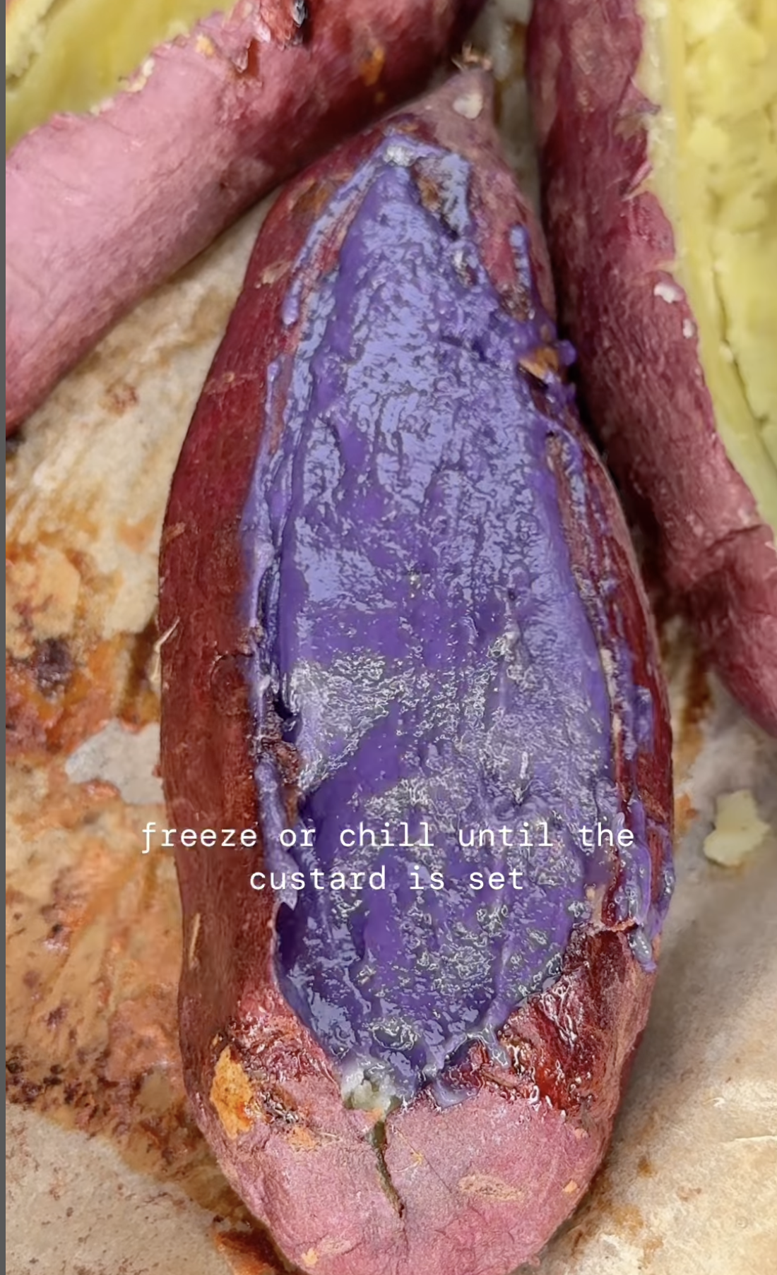 let's make vegan and gluten-free ube crème brûlée and use a perfectly ...