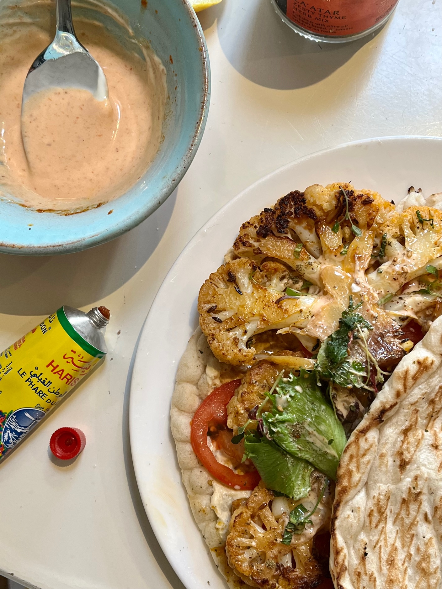Cooking Cauliflower - by Catherine Phipps
