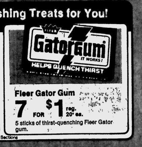 Gatorade’s Gator Gum - The Retroist