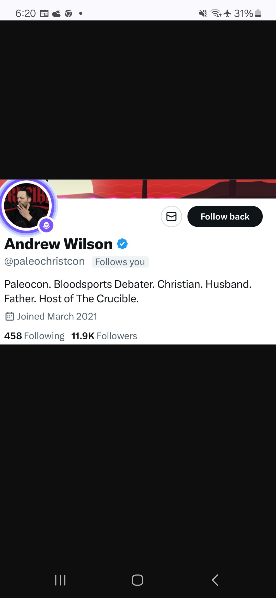 Responding to Andrew Wilson of "The Crucible" (Libertarian vs ...