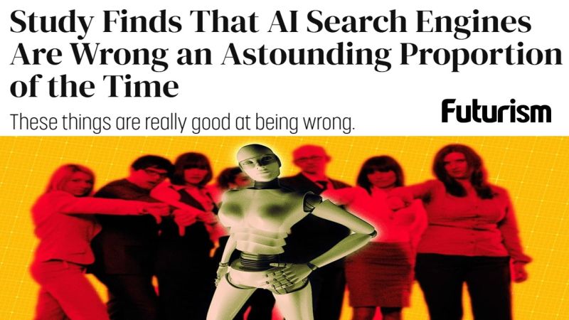 Elon Musk's chatbot Grok 3, which was wrong a staggering 94% of the ...