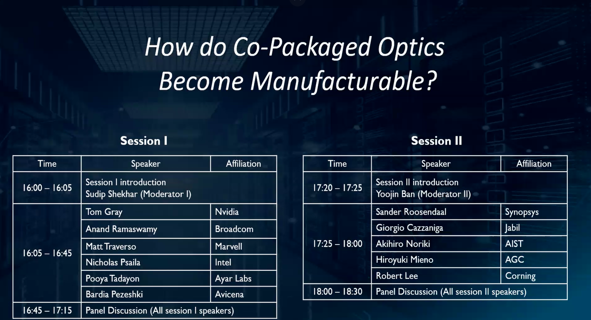 OFC50-How do CPO Become Manufacturable-Nvidia, Broadcom ,Marvell