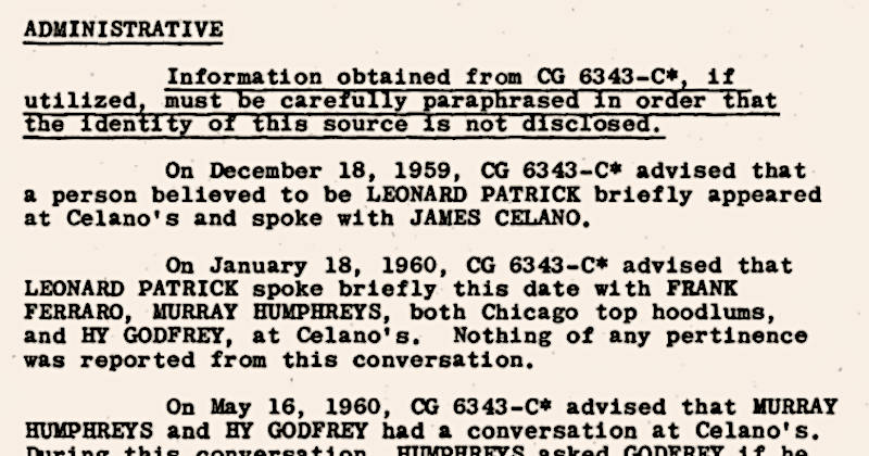 When and how did FBI learn of Mafia Commission?