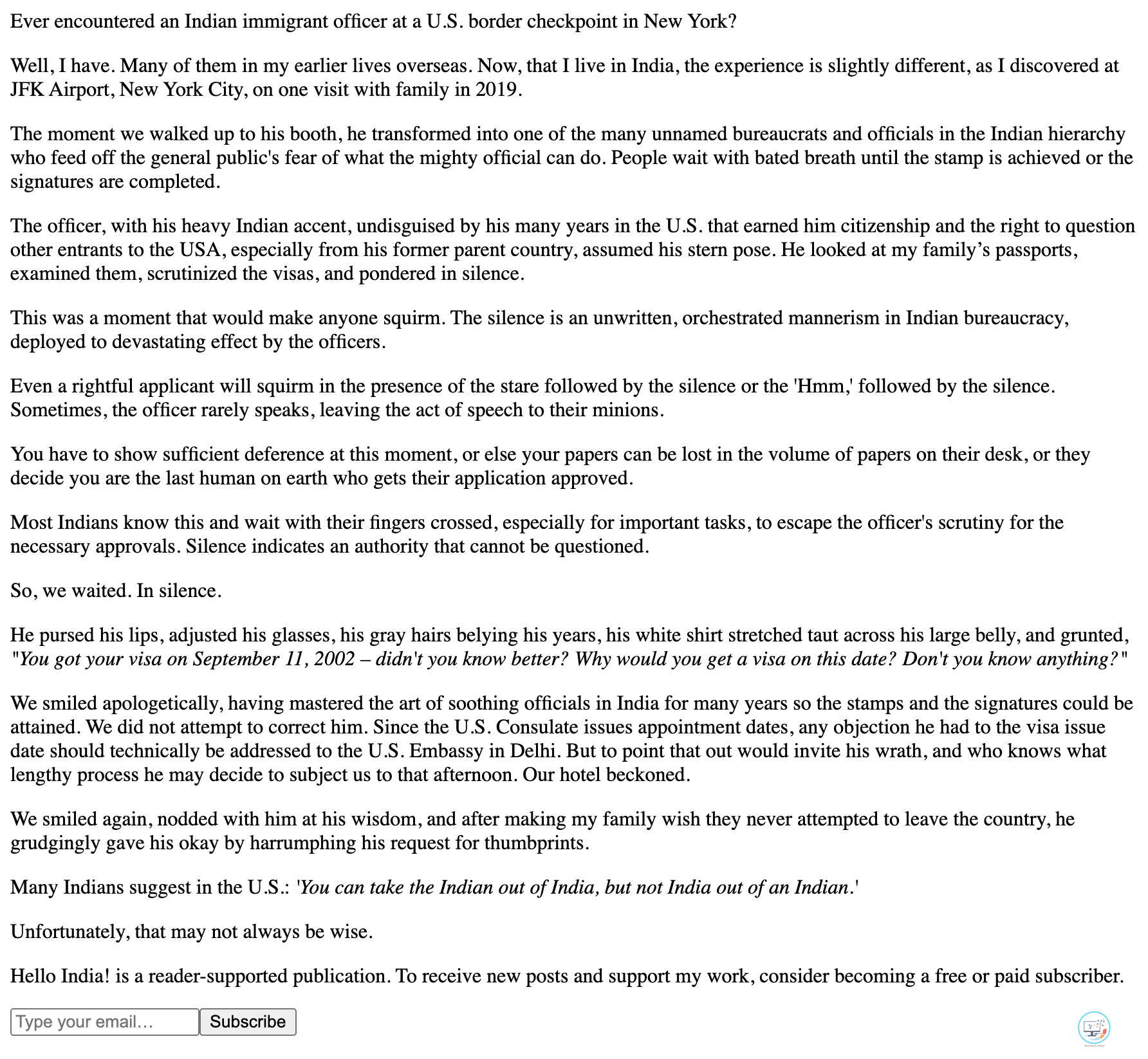 Substack: Exporting Your Data. - by Jayshree Gururaj