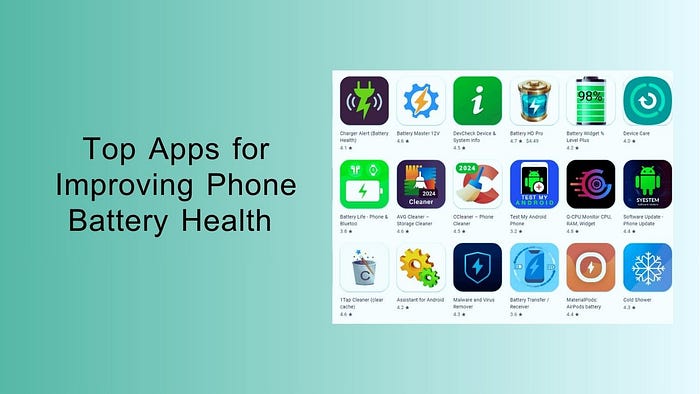 Top Apps for Monitoring and Improving Phone Battery Health