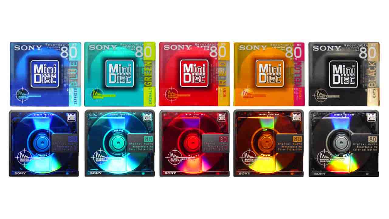 Complete Visual Guide to Sony MiniDisc Blank Media (1992-2004)