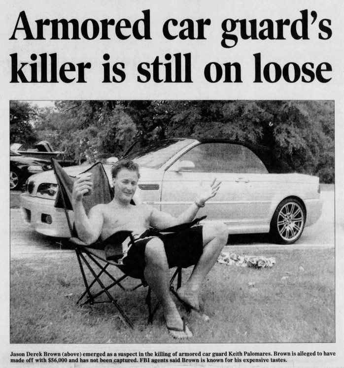 Deadly Greed: The Tale of Notorious Fugitive Jason Derek Brown