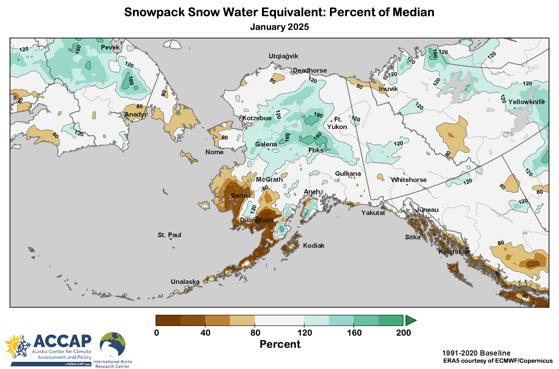January 2025 Arctic & Alaska Climate Review