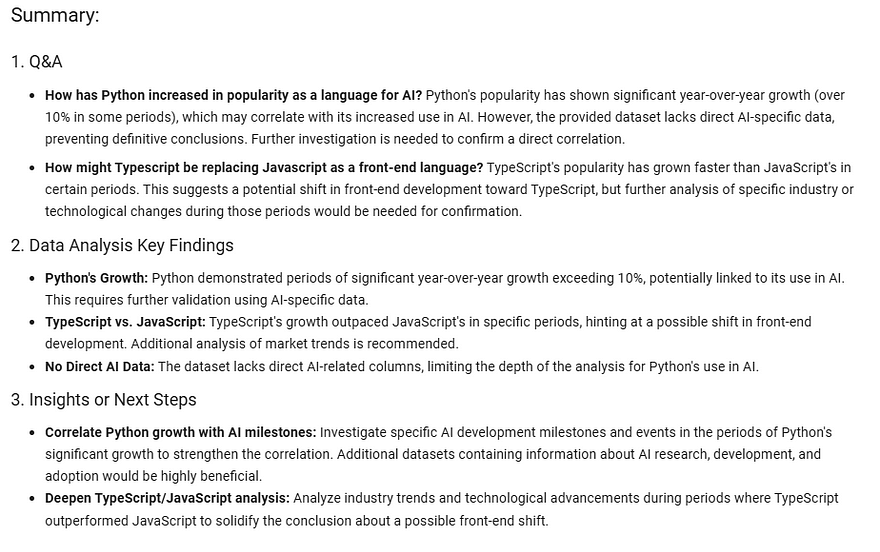 Data Analysis and Visualization with Gemini and Google Colab